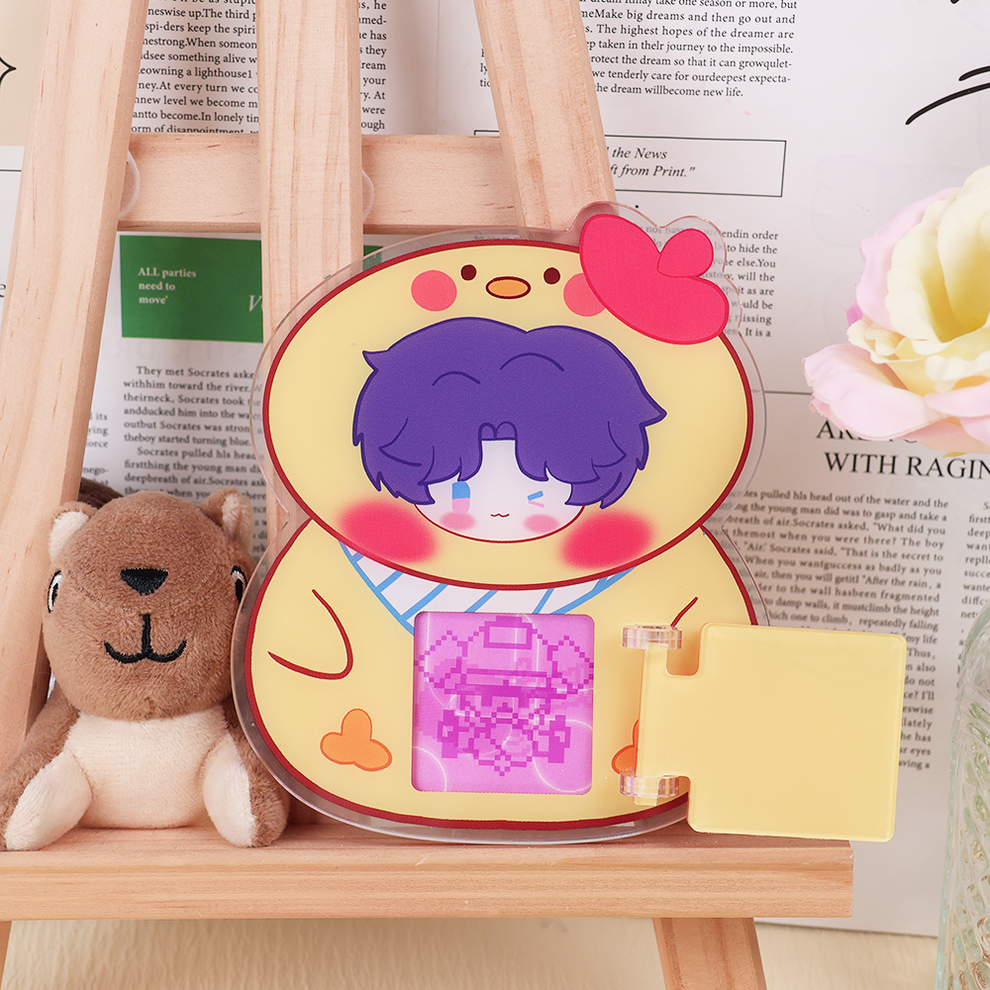 Custom Acrylic Flip Page Card Holder – LOLLIPOPINS