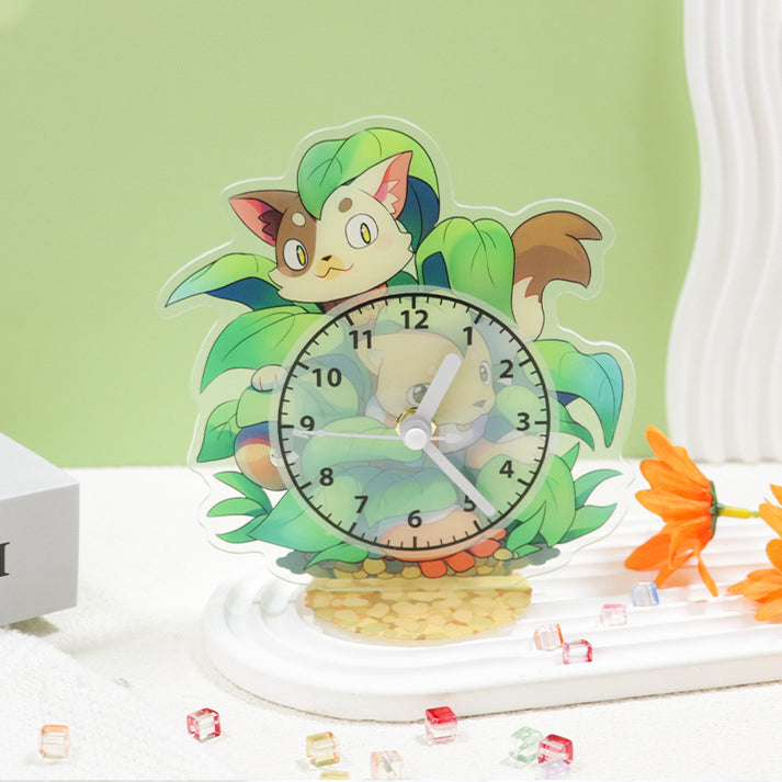 Acrylic clock standees – LOLLIPOPINS
